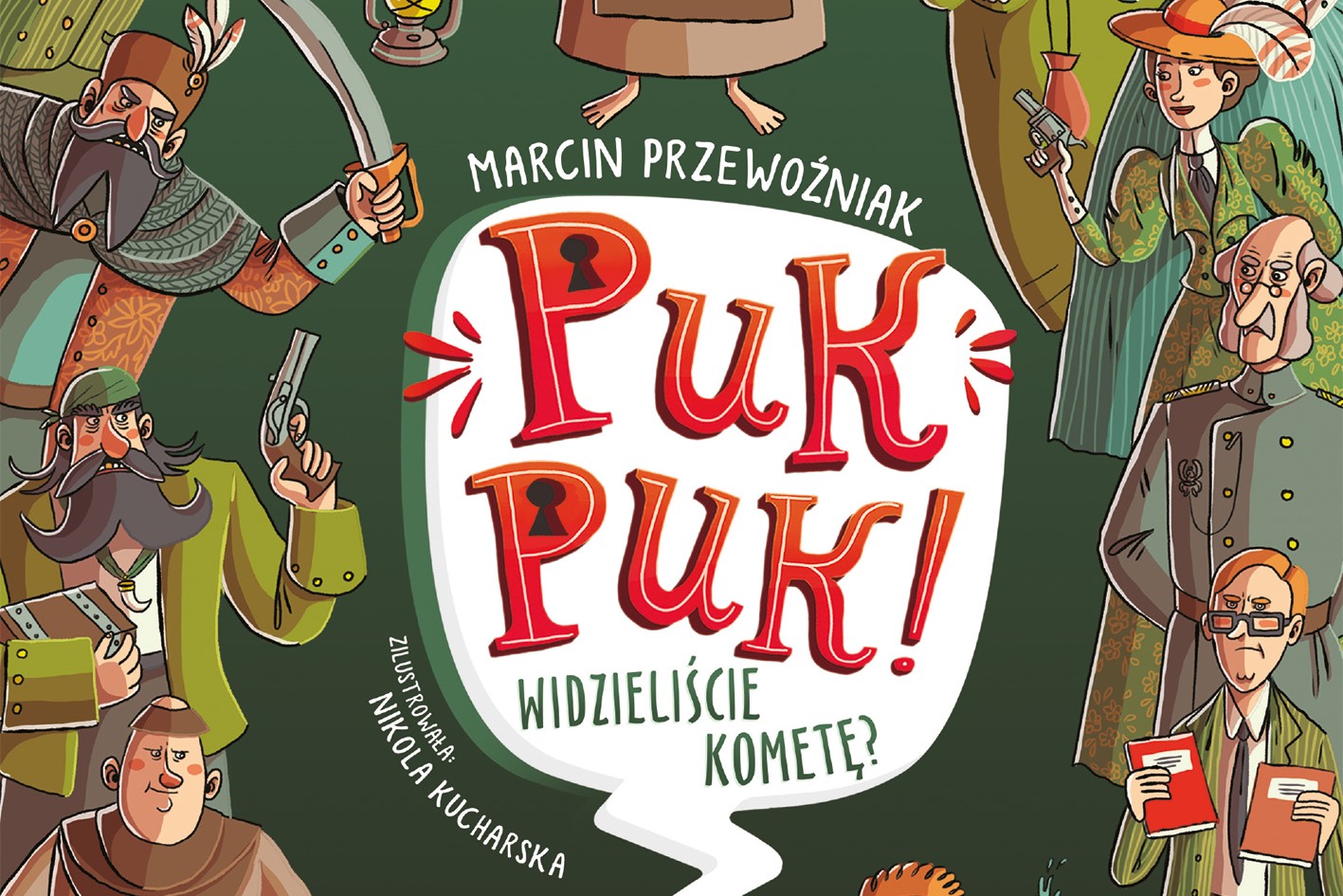 Wrota czasu prowadzą prosto do... spiżarni. O książkach z serii „Puk, puk!”