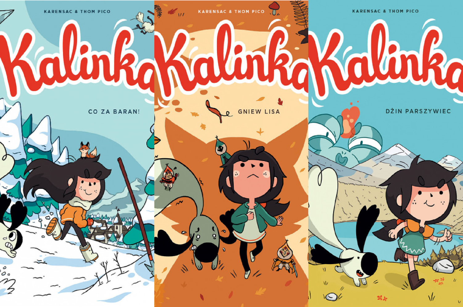 MIK: Pory roku Kalinki. Recenzja serii komiksów Karensac i Thoma Pico