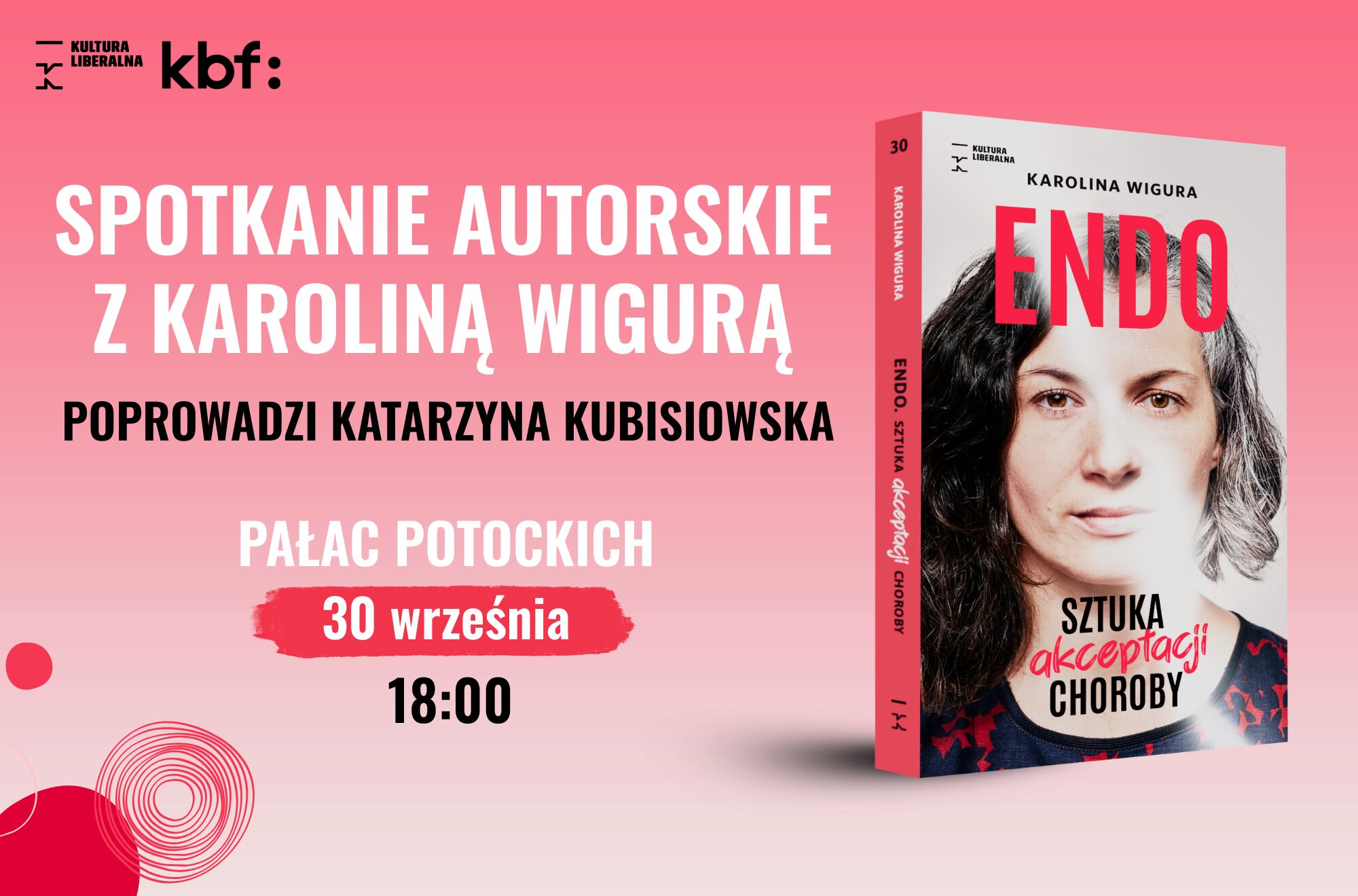 Premierowe spotkanie autorskie! Karolina Wigura o "Endo" w Krakowie ...